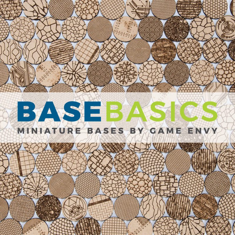 Base Basics – Laser Cut Miniature Bases – Game Envy Creations